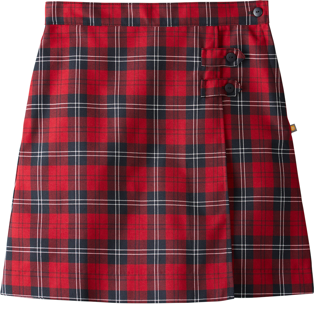 Double Tab Pleated Skort – DENNIS Uniform Liquidation Sale
