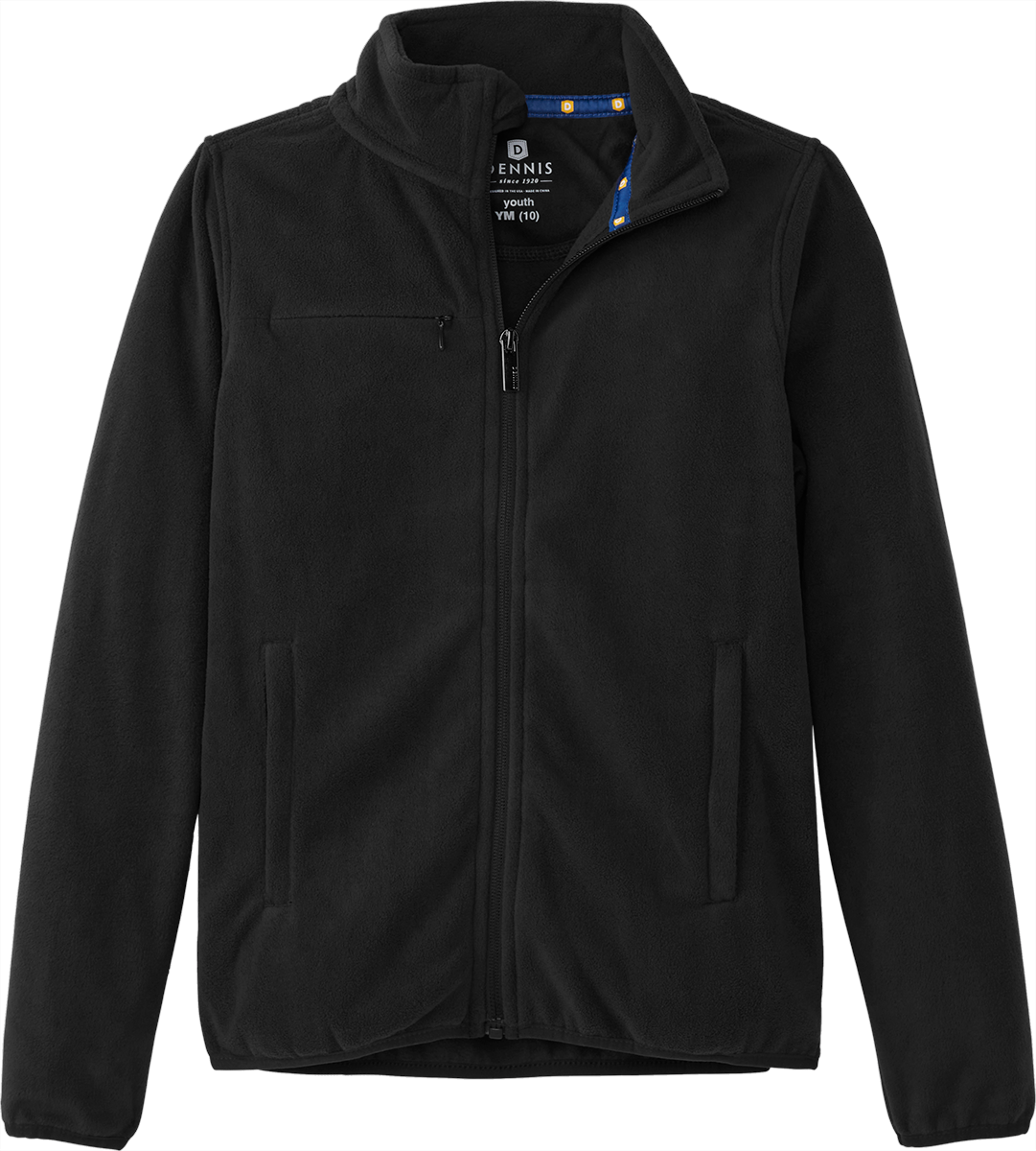 Zip-Front Microfleece Jacket – DENNIS Uniform Liquidation Sale