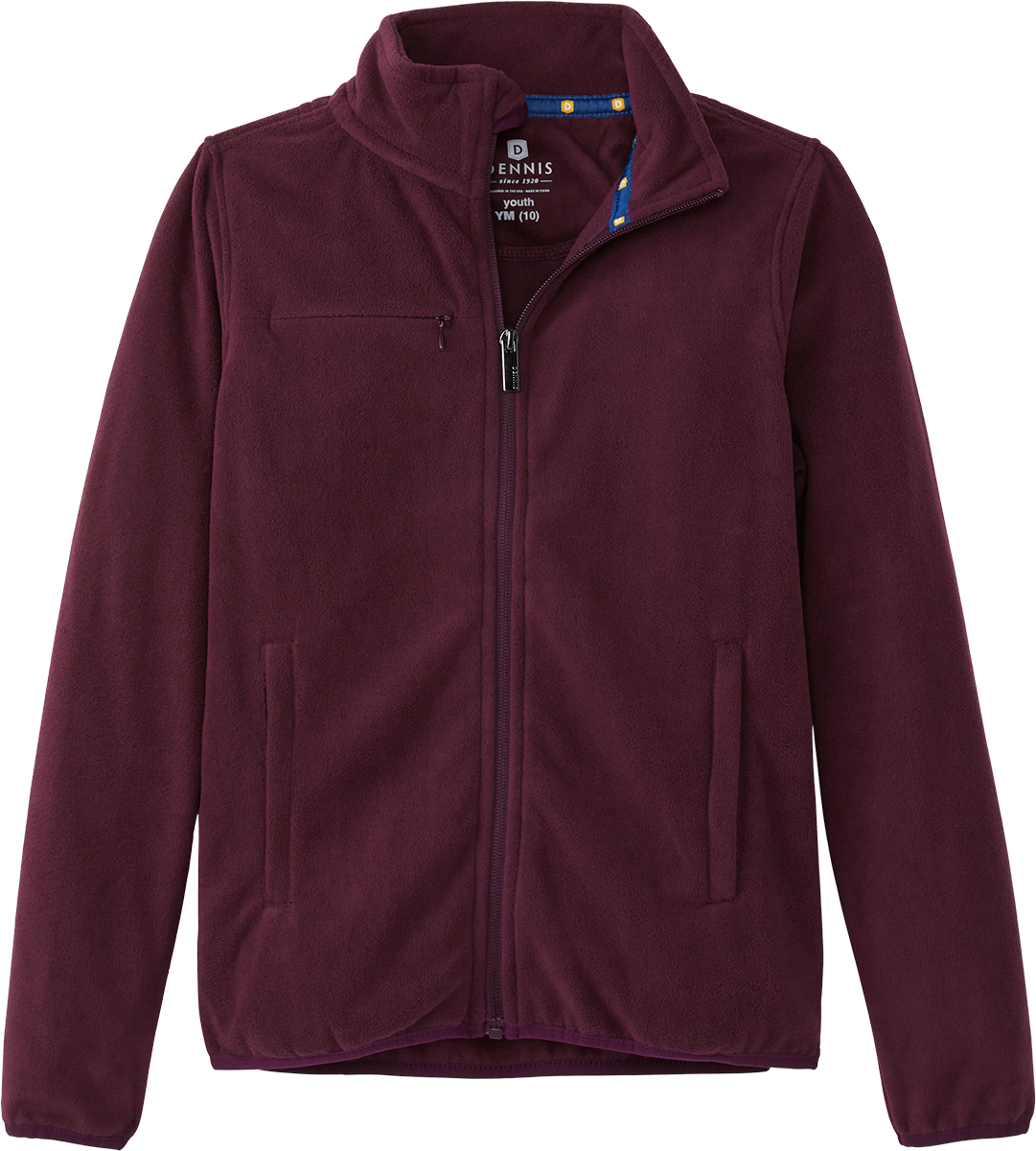 Zip-Front Microfleece Jacket – DENNIS Uniform Liquidation Sale