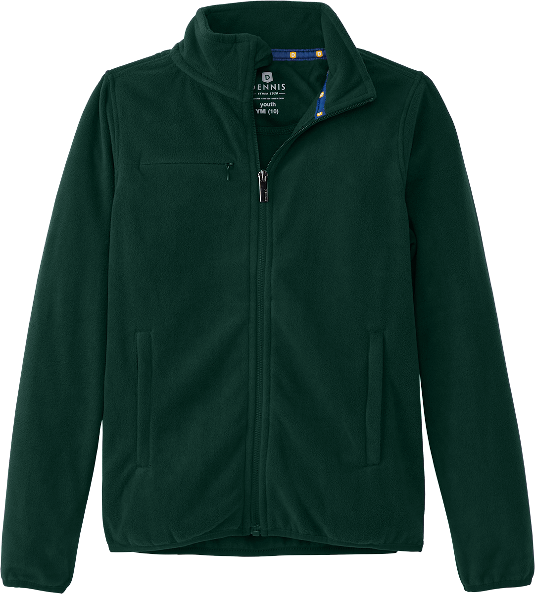 Zip-Front Microfleece Jacket – DENNIS Uniform Liquidation Sale