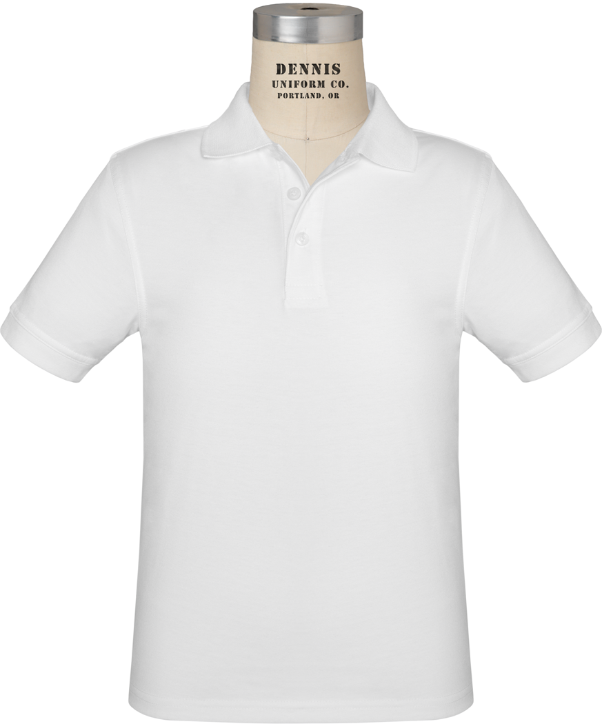Short Sleeve Jersey Polo – DENNIS Uniform Liquidation Sale