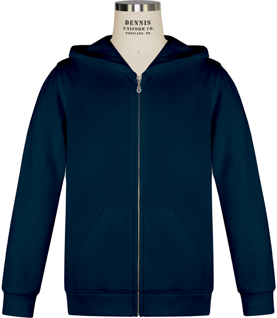 Full Zip Hooded Sweatshirt – DENNIS Uniform Liquidation Sale
